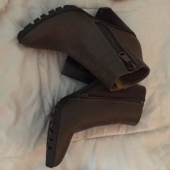 Shoes | Light Brown Boots With Heel | Poshmark